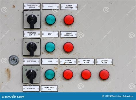 Control Pannel Stock Photo Image Of Switches Electronics 17224596