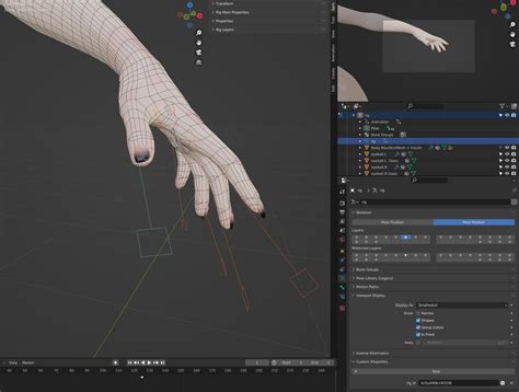 Rigging Is There Any Way To Return The Pose Position Of Armatures To