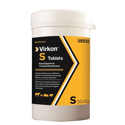 Virkon S Tablets Virkon S Tablets 50 X 5 Gm Uk