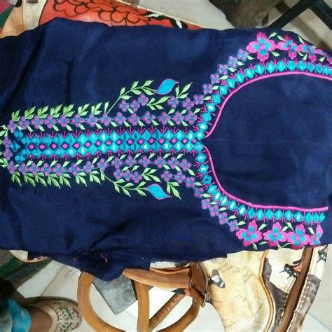 Order On 919815432341 Embroidery Suits Design Embroidery Stitches