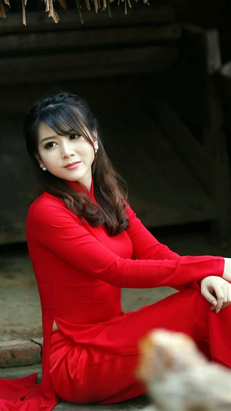 Pin De Duy En Ao Dai Viet Nam Mujeres Asiáticas Hermosas Fotos De
