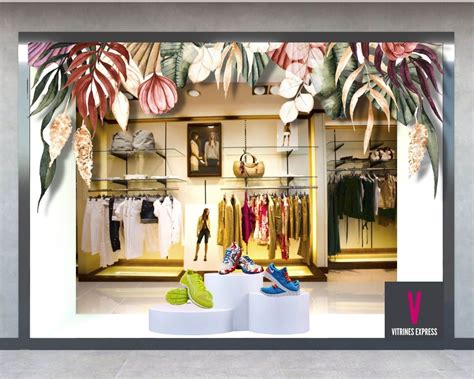 Adesivo De Vitrine Outono Inverno Floral 1 Vitrines Express