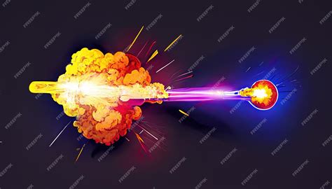 Premium Photo Vfx Gun Effect Ai Render