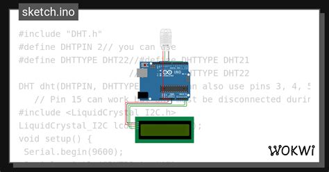 ตรวจอุณหภูมิแสงแสดงหน้าจอ Wokwi Esp32 Stm32 Arduino Simulator
