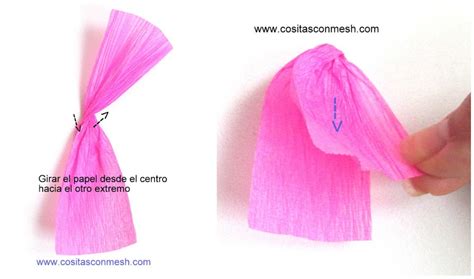 tutoriales para aprender cómo hacer flores con papel Manualidades