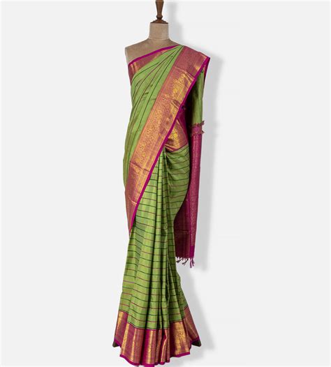 Green Kanchipuram Silk Saree