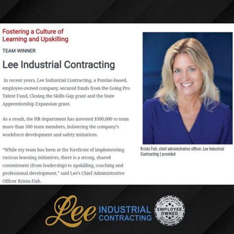 Lee Industrial Contracting On Linkedin Lee Contracting Is Proud To