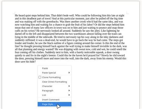 How To Add Borders In Libreoffice And Openoffice Writer