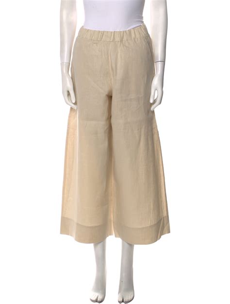 Max Mara Leisure Wide Leg Pants Neutrals 125 Rise Pants Clothing