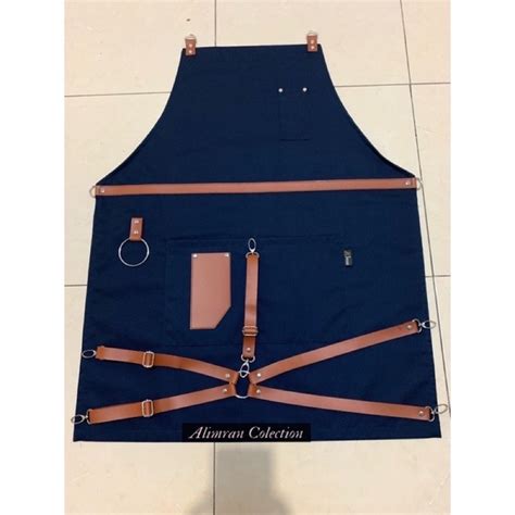 Jual Apron Barista 1 Pasang Apron Setengah Badan Celemek Masak Apron