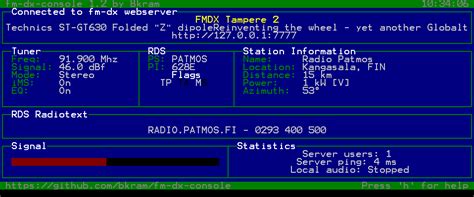 New Control System For Fm Receivers Fm Dx Webserver ~ Kantoaalto Blog