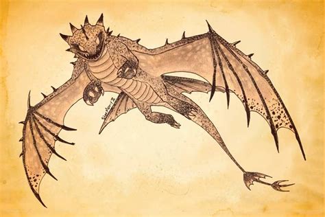 Sand Wraith Tidal How Train Your Dragon Dragon Drawing Book Dragon