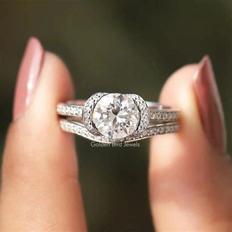 Wedding Moissanite Ring Sets Bridal Collection