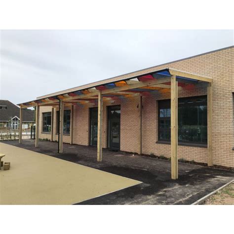 Premium Linear Timber Canopy