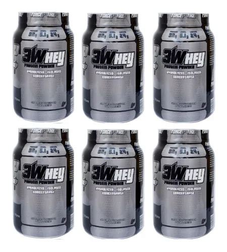 6 Whey Wey Proten Forceup 3w 900g Atacado Distribuidor Frete Grátis