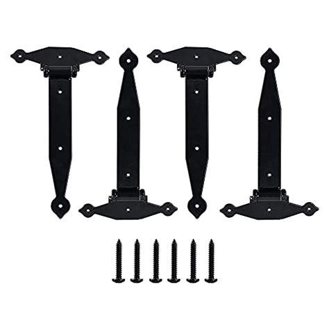 Home Master Hardware 12 In Heavy Duty T Strap Hinge Shed Barn Gate Tee