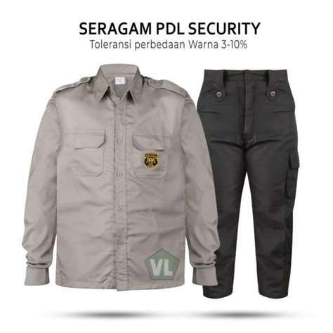 Jual Seragam Model Baru Baju Kemeja Seragam Pdl Satpam Security