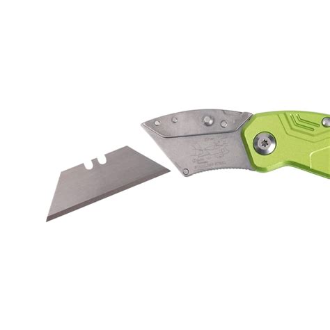 Kobalt Green High Vis Pocket Lockback 34 In 1 Blade Folding Utility