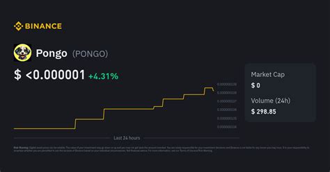 Pongo Price Today Pongo To Usd Live Price Market Cap And Chart