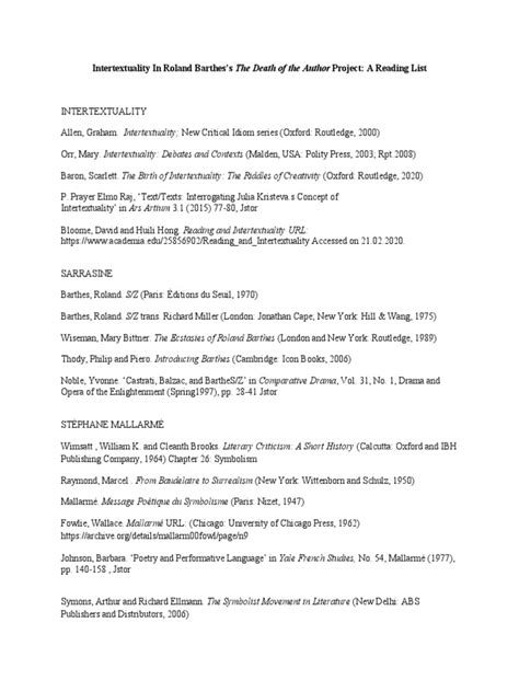 Intertextuality Pdf Surrealism