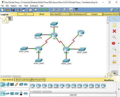 6524 Packet Tracer Troubleshooting Vlsm And Route Summarization