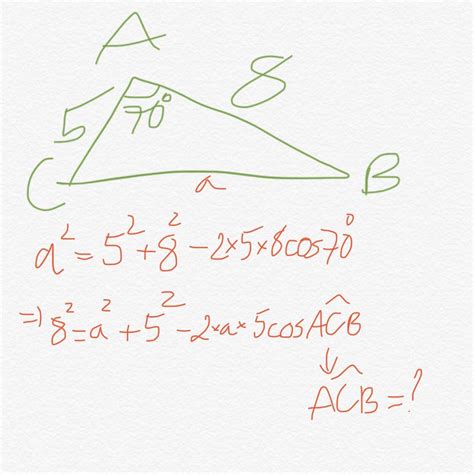 Accurately Construct Triangle ABC Using The Information Below AB 8