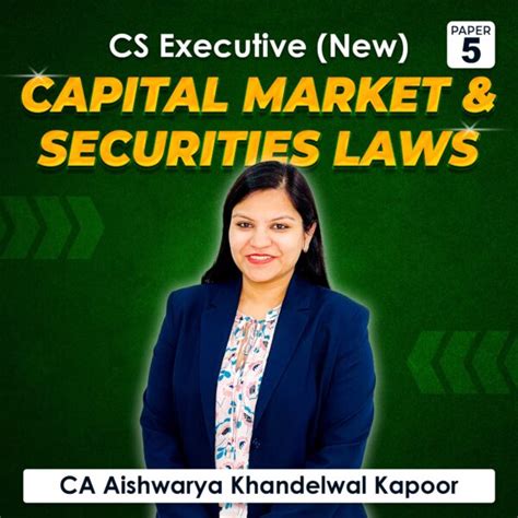 CS Executive CMSL By CA Aishwarya K Kapoor New Syllabus