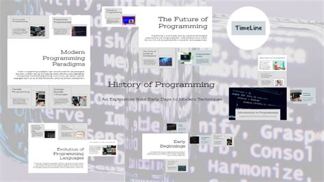 History Of Programming By Amanda Paura On Prezi