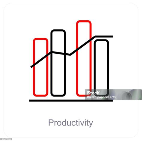 Productivity And Diagram Icon Concept Stock Illustration Download Image Now Concepts
