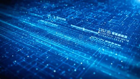 Technology Digital Data Network Connections Big Data Analysis And Cyber Security Technology