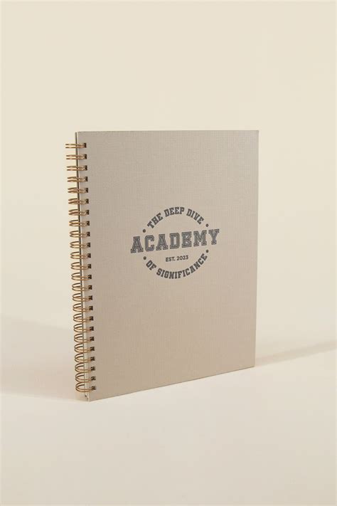 Deep Dive Academy Journal Kin Ship Goods