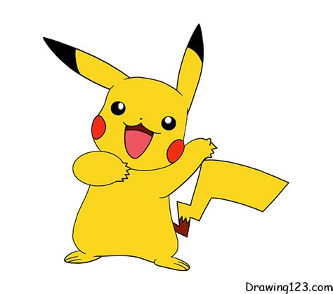 Jak narysować uroczego Pikachu