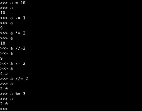 العوامل في بايثون Python الدرس4