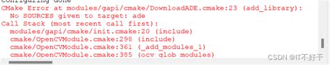 Windows下opencv编译时遭遇ade无法下载的解决方案opencv 453 Ade文件有问题 Csdn博客