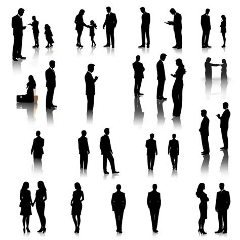 Partner Vector Set White Background Isolated A High Qual Premium Ai