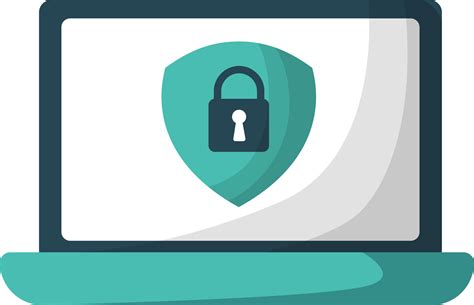 Digital Data Protection Design Element Icon Cyber Security