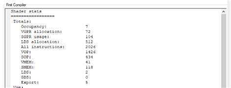 Shader Profiling And Gpu Occupancy Ct Blog