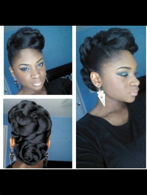 Black Updo Hairstyles 2022