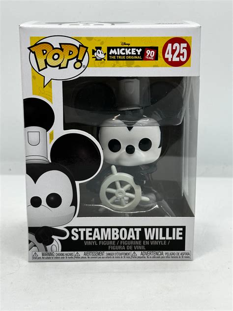 Mickey Mouse 90th Anniversary Steamboat Willie 425 Pop Vinyl