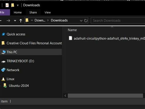 install circuitpython adafruit sht4x trinkey adafruit learning system