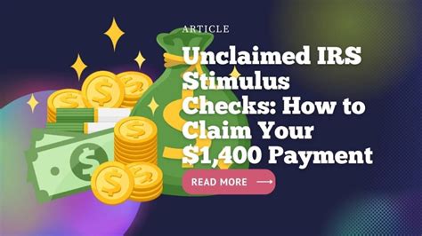 Irs Unclaimed Stimulus Payments 2025 Irs Mara Maxine