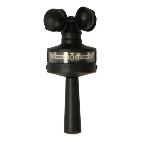 U Boat Handheld Anemometer Black Did Corp Machinegun