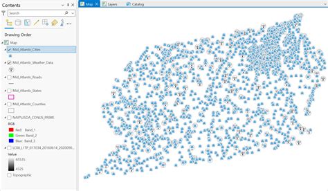 Chapter 7 Displaying Data Remote Sensing With Arcgis Pro Second Edition