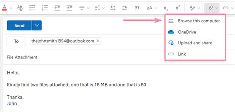 What S My Outlook Attachment Size Limit