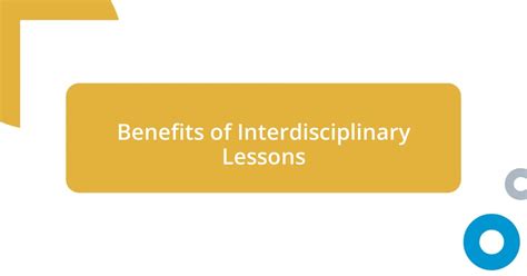 How I Design Interdisciplinary Lessons • Historical Uk