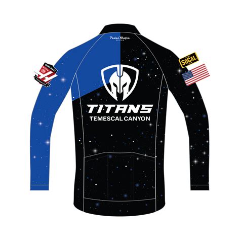 Custom Long Sleeve Core Jersey Titans Pedalmafia
