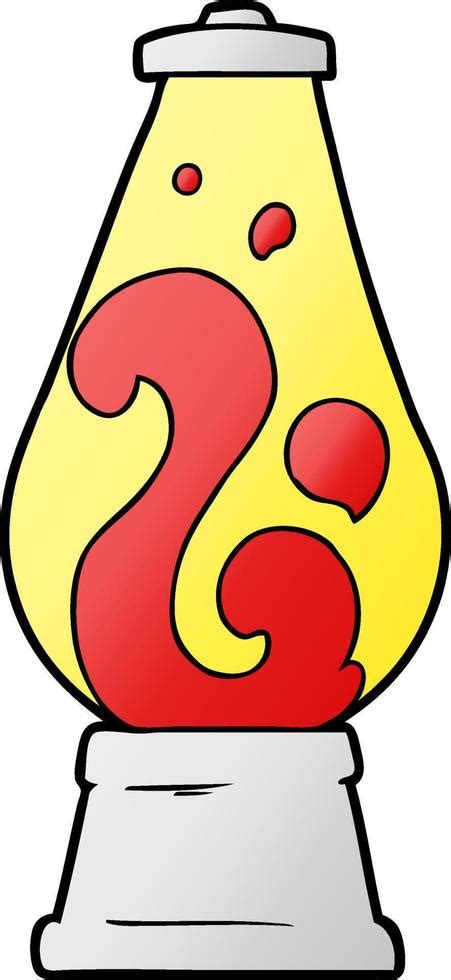 Cartoon Retro Lava Lamp 12426743 Vector Art At Vecteezy