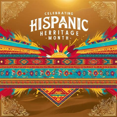 Hispanic Heritage Month Background Images Premium Ai Generated Image