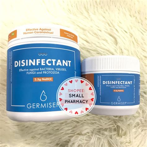 Germisep Effervescent Disinfectant Cleaning Tablets G S S Shopee Malaysia