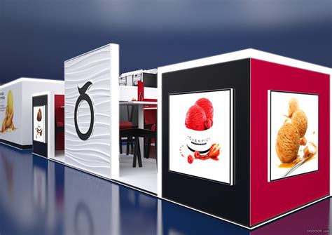 Movenpick雀巢旗下冰淇淋品牌商超展架展柜设计 20p